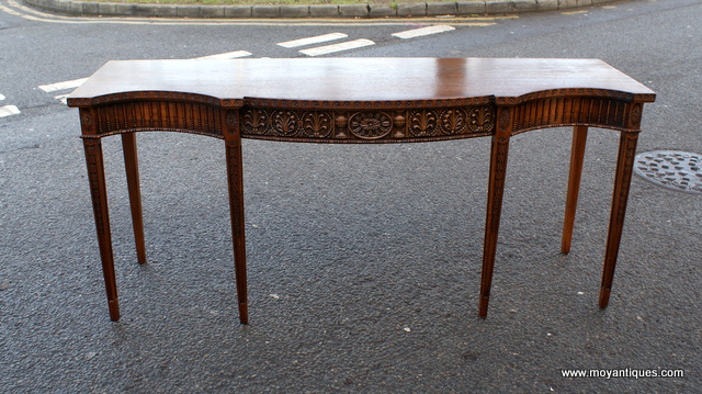 Console Table Hidden Drawer SOLD - Moy Antiques