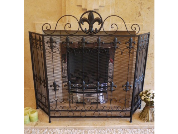 Large Fire Guards - Moy Antiques