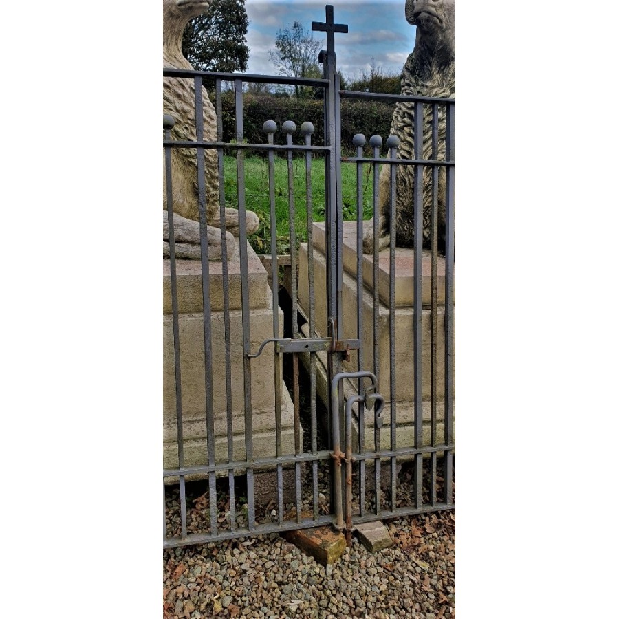 Victorian Church gates NOW SOLD - Moy Antiques