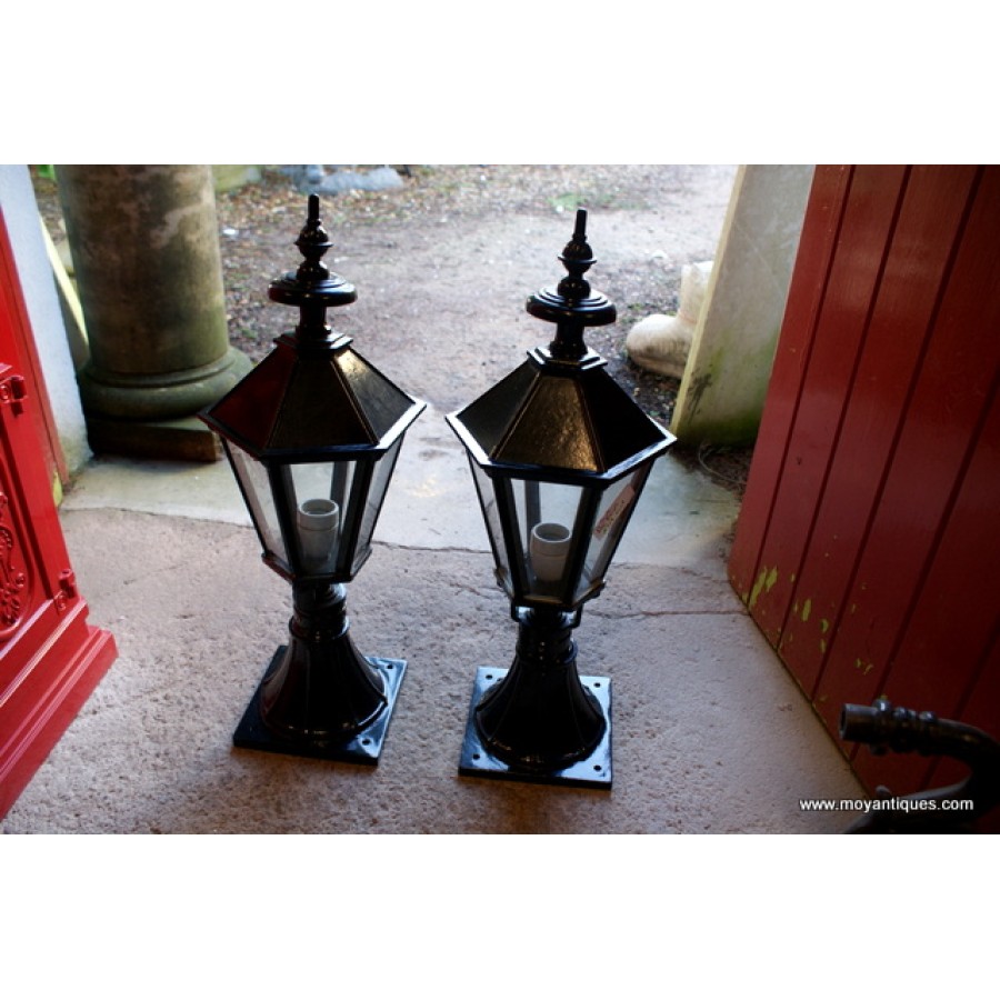 Pier Lights Black - Moy Antiques
