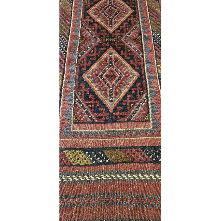 Afghan Mashwani Runner - Moy Antiques