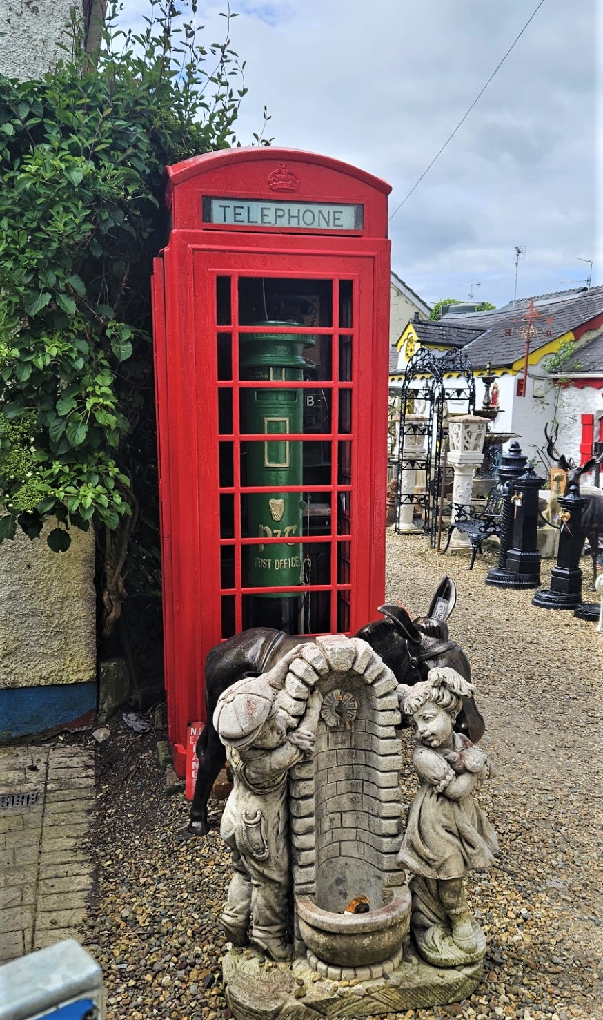 Old Phone Box Now Sold - Moy Antiques