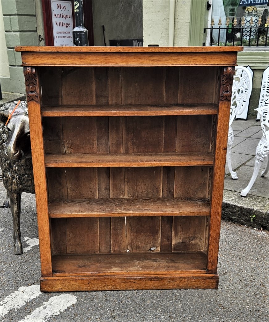 Open Shelf Bookcase Display Case Victorian NOW SOLD - Moy Antiques