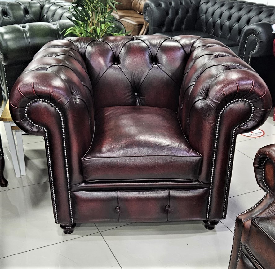 Chesterfield The Tomney 1 seater - Moy Antiques