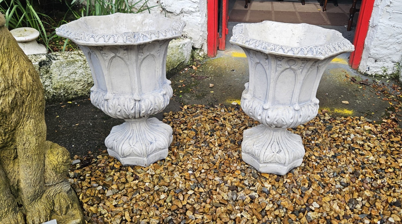 Gothic Style Urns - Moy Antiques